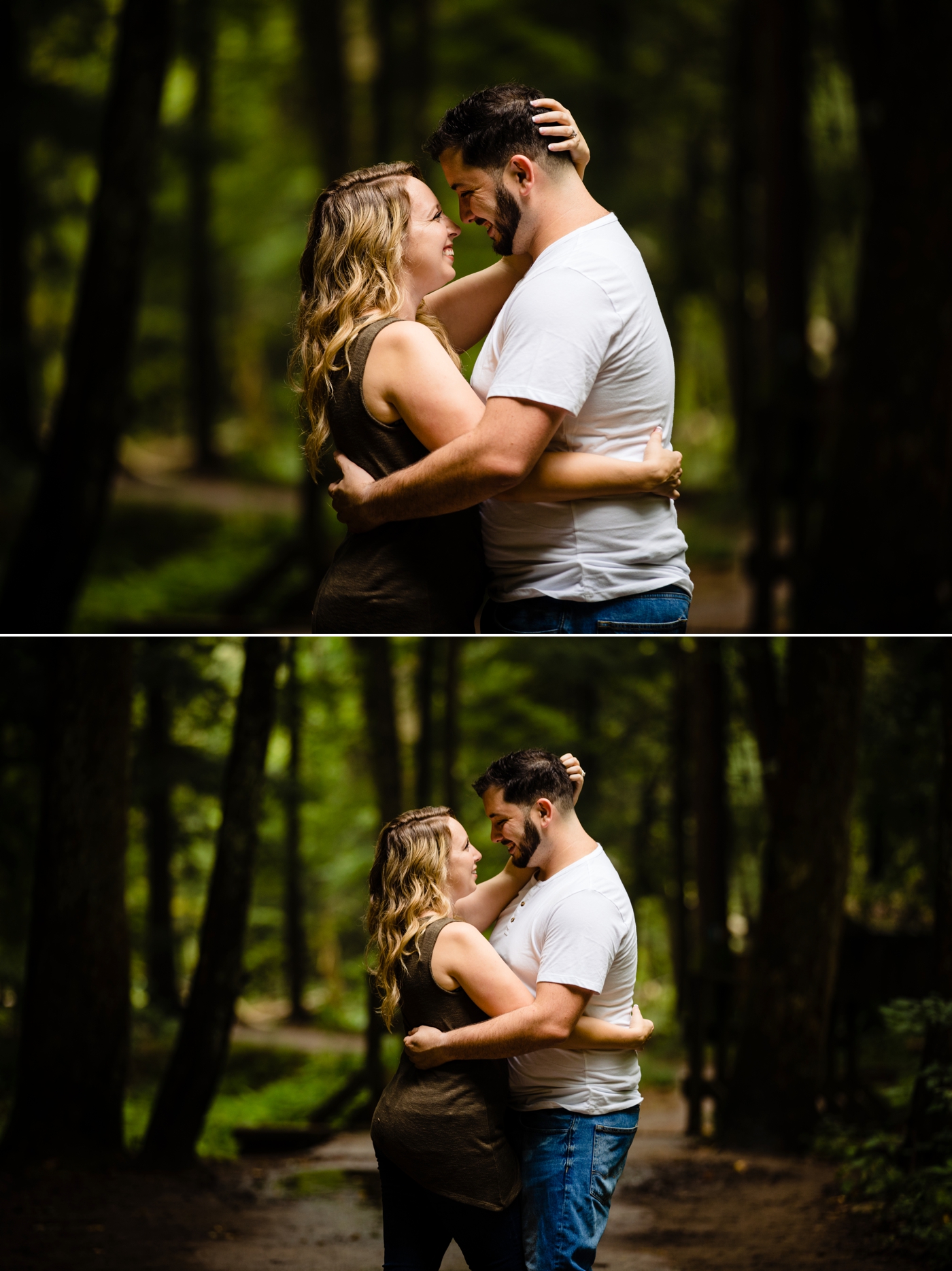 Engagement Photos at Hocking Hills: Dani & Trevis | Erica Kay Photo